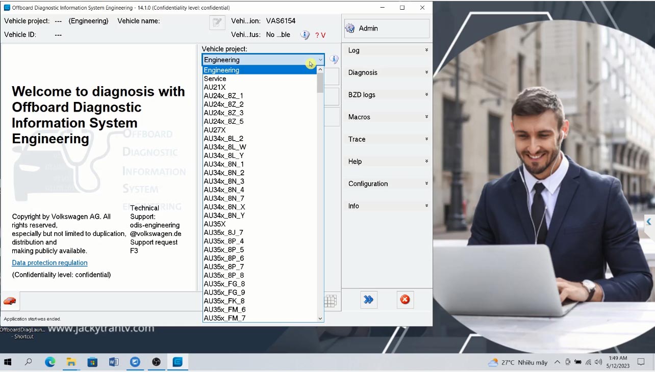 Download ODIS Engineering 14.1 AUDI VW SEAT SKODA BENTLEY - CarSoftz