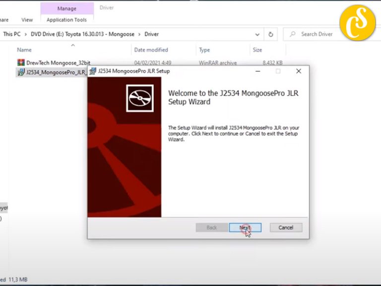 How To Install Mongoose Pro MFC Cable For Toyota Techstream V18 ...