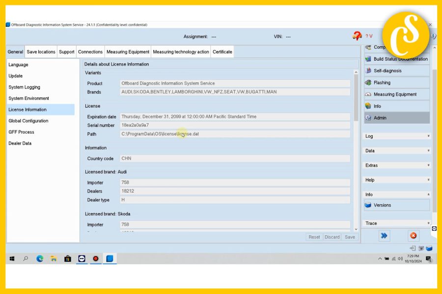 ODIS Service 25.0.1 for VAG (06.2025) - CarSoftz