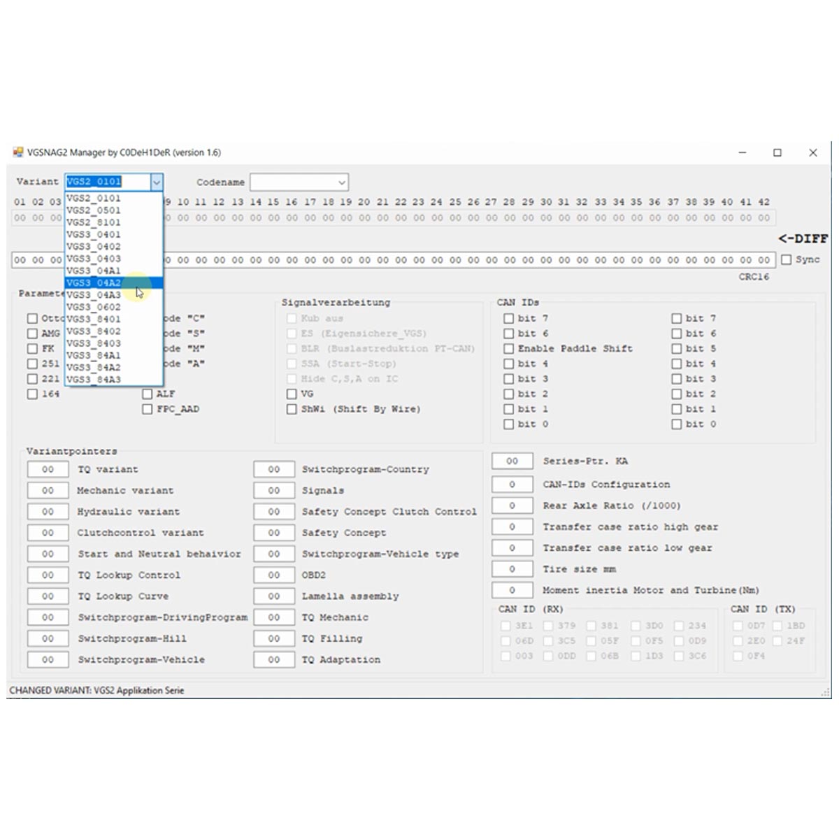 Mercedes Mercedes SW Finder 5.2 – ECU Software/Hardware Version ...