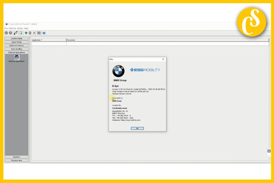 BMW ESYS Plus 3.8.1 - CarSoftz